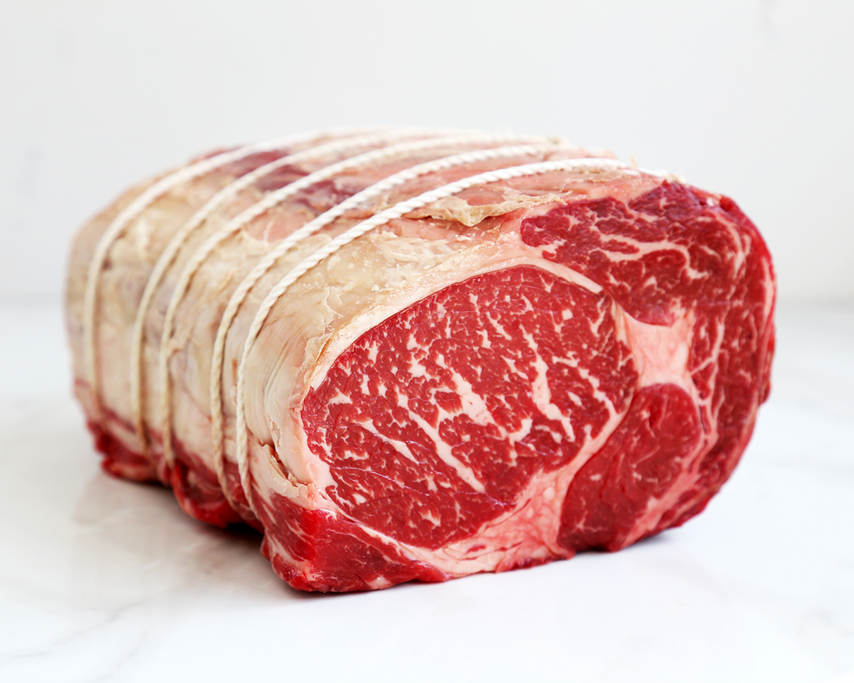 USDA Prime Boneless Rib Roast – The Steak Shop by Fairway Packing